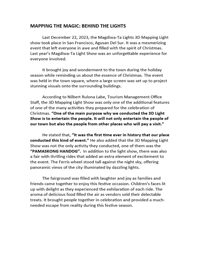 3D LIGHTS | PDF | 3 D Computer Graphics | Entertainment