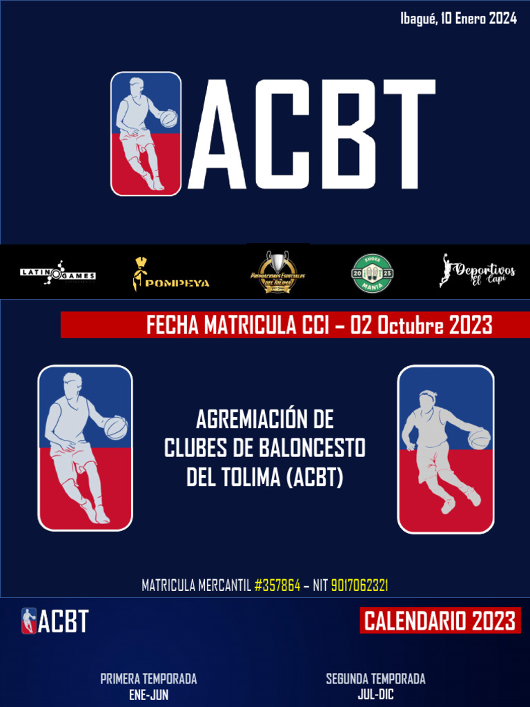 Acbt V13 - Info General 2023 | PDF | Business | Marketing