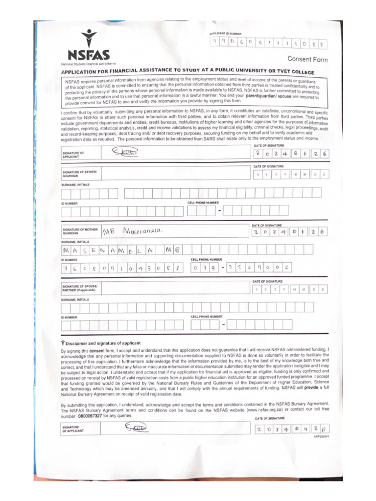 NSFAS | PDF