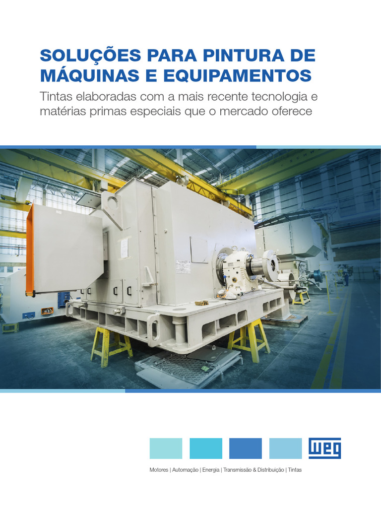 Catálogo de Tintas WEG para Equipamentos | PDF | Tinta | Galvanização