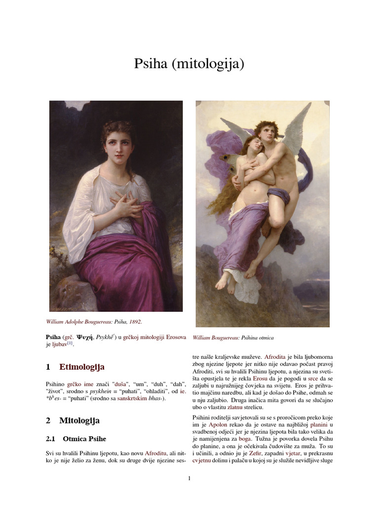 Psiha (Mitologija) STAOQ | PDF