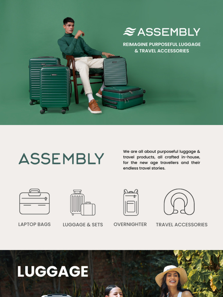 Assemb | PDF | Backpack | Baggage