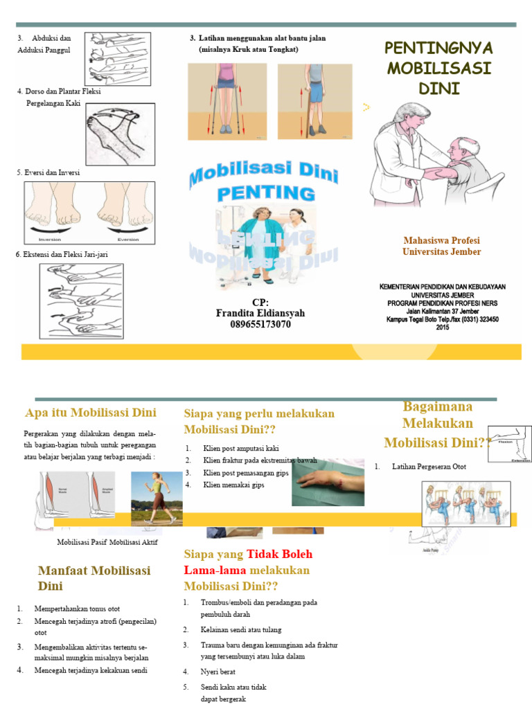 Leaflet Mobilisasi | PDF