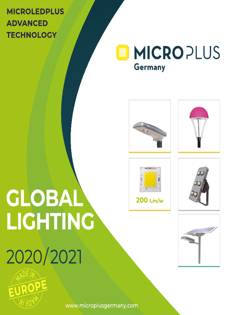 Microplus: Iluminación Eficiente y Global | PDF | Ciencias fisicas