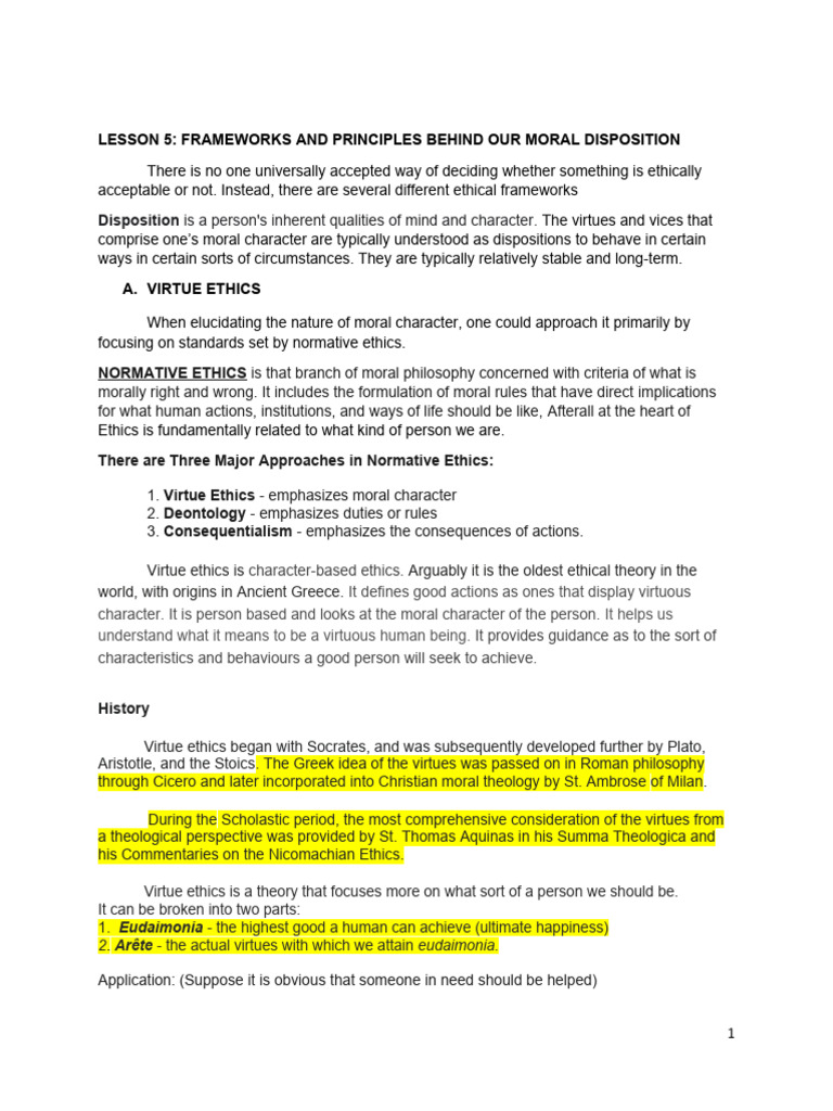 Ethics-Lesson-5 Frameworks-And-Principles-Behind-Our-Moral-Disposition ...