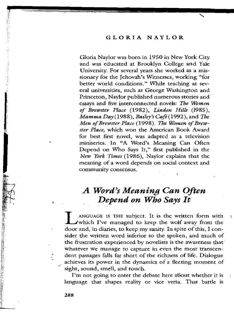 A WORD's MEANING | PDF | Linguistics | Linguistic Morphology