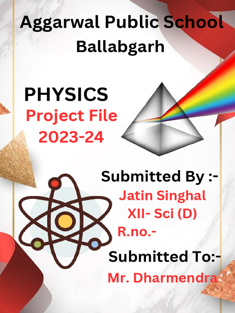 Chemistry Project | PDF | Electrodynamics | Glass Applications