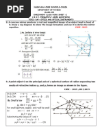 Wave Optics Derivations Overview | PDF | Maxima And Minima | Light