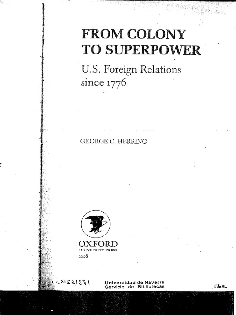 From Colony To Super Power Ch.1 | PDF