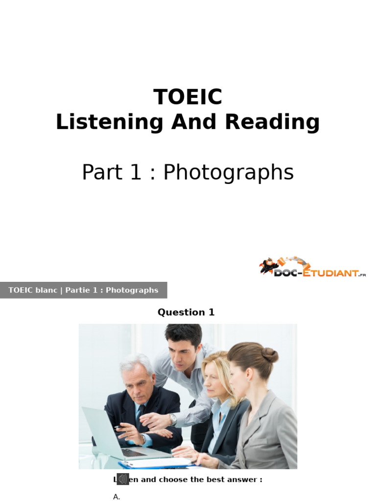 Toeic | PDF | Standardized Tests | Qualifications