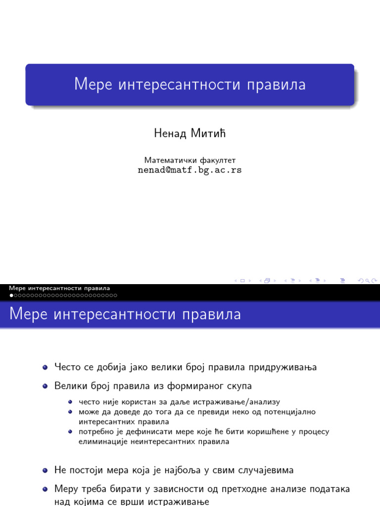 Nenad@matf BG Ac Rs | PDF