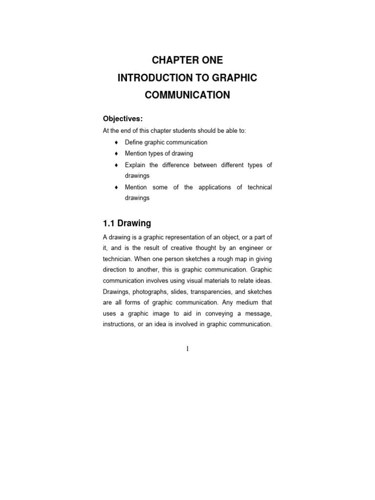 Introduction to Technical Drawing | PDF | Technical Drawing | Drawing
