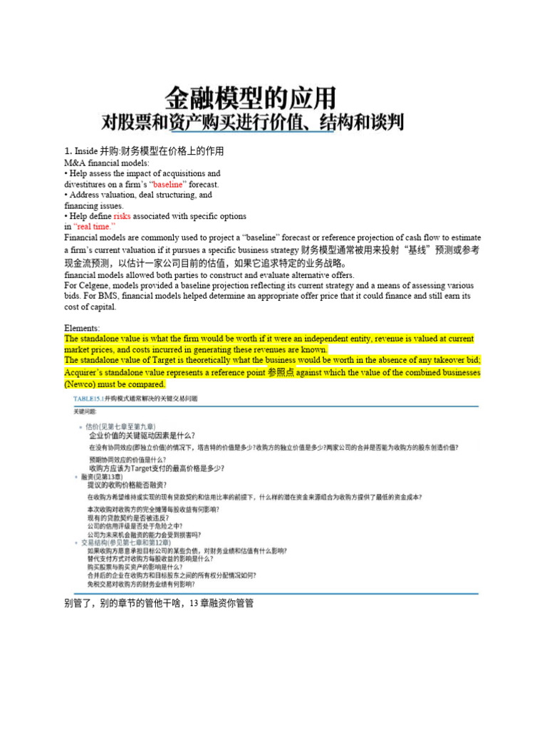 Chap 15 | PDF | Valuation (Finance) | Business Economics