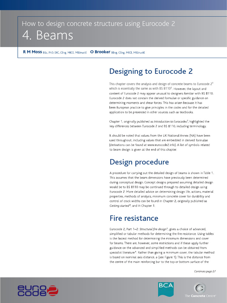 How To Design A Beam Guidelines | PDF | Bending | Beam (Structure)