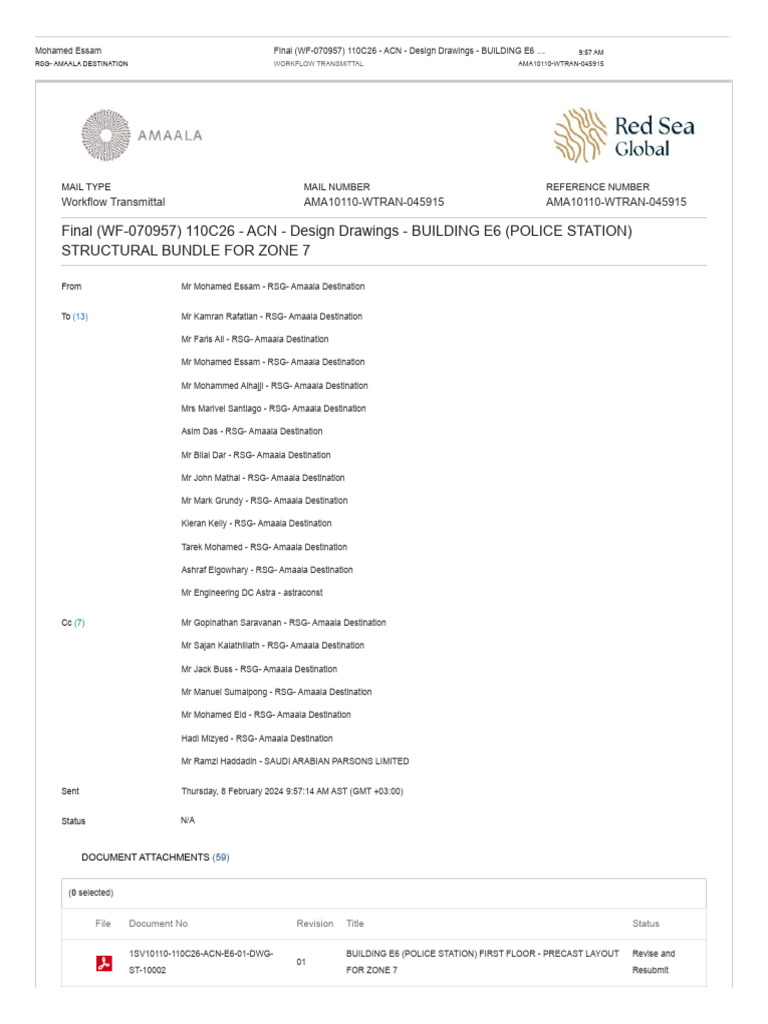 Aconex - Final (WF-070957) 110C26 - ACN - Design Drawings - BUILDING E6 (POLICE STATION ...