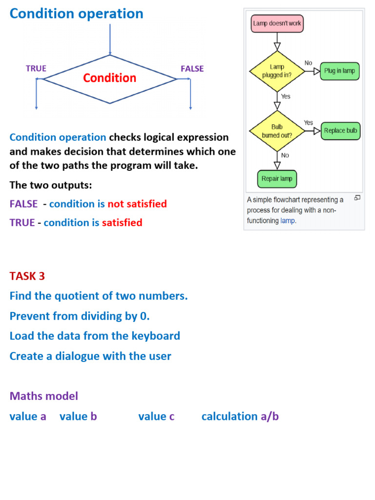 Lecture2 Conditions | PDF | Computer Program | Programming