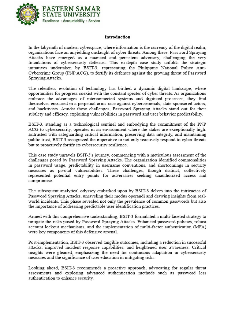 Case Study | Download Free PDF | Security | Computer Security