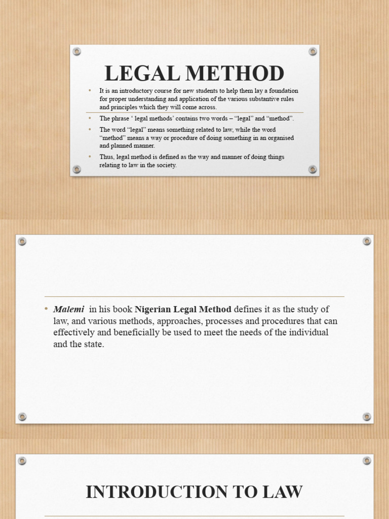 Legal Method | Download Free PDF | Crimes | Crime & Violence