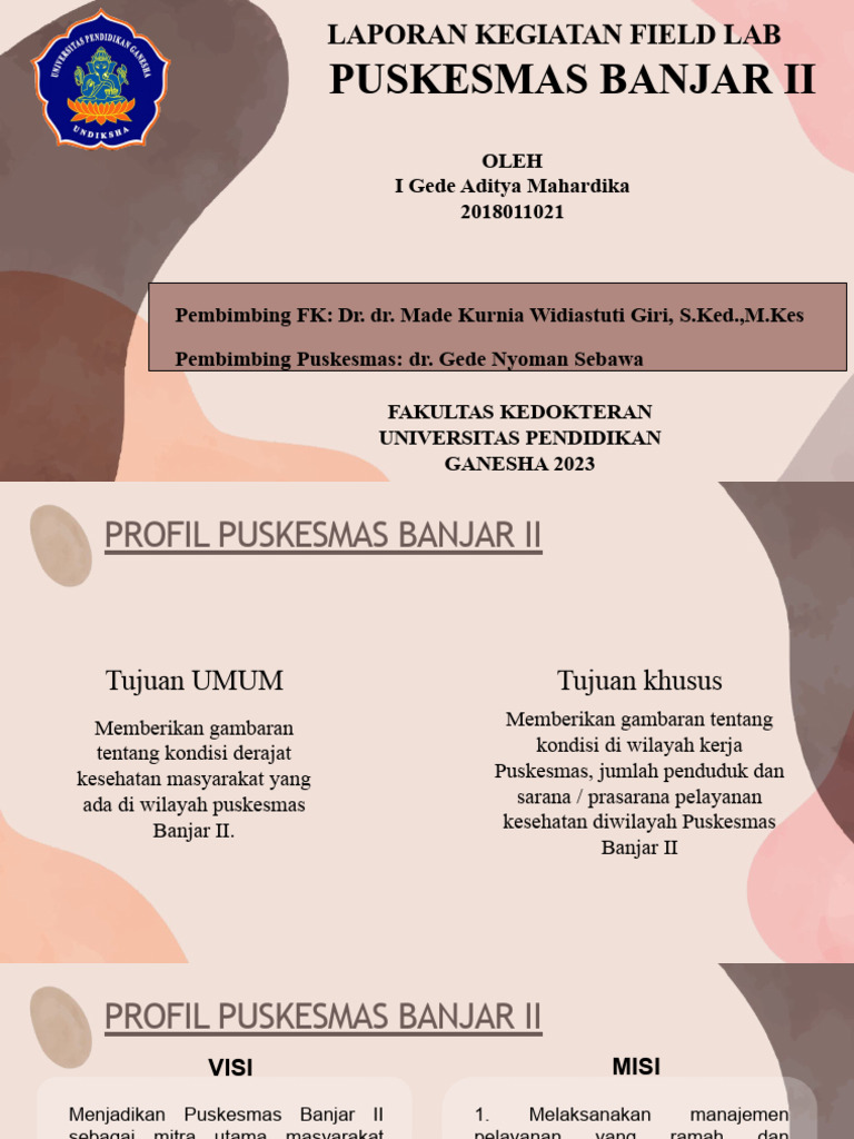 Field Lab - I Gede Aditya Mahardika - 2018011021 | PDF