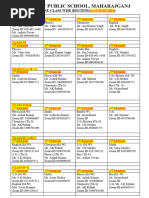 Class List for 2025-26 Session | PDF