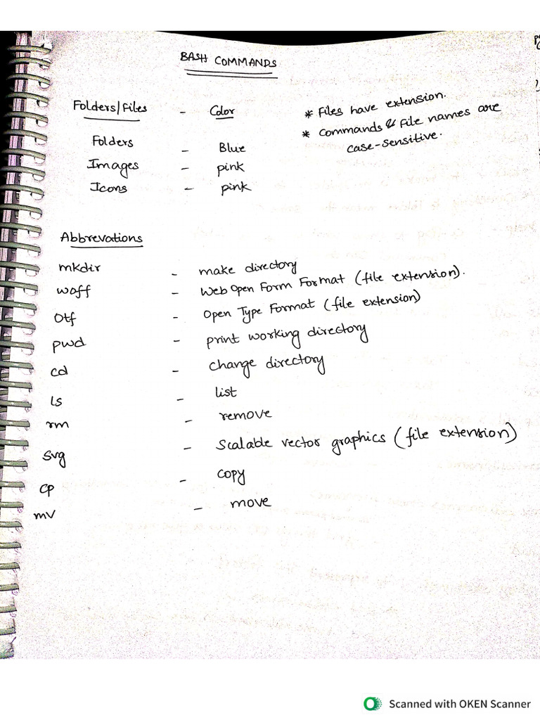 Bash Commands | PDF Bash Commands | PDF