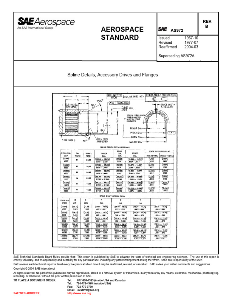AS972B | PDF | Engineering Tolerance | Mechanical Engineering