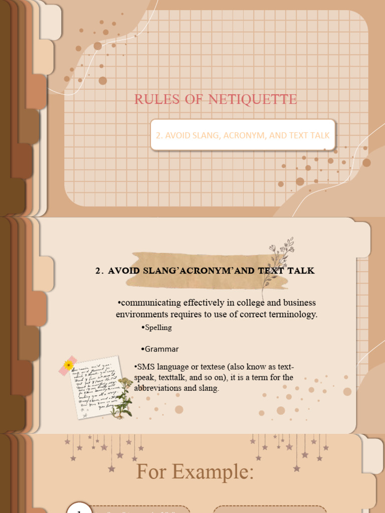 Rules of Netiquette-1 | PDF