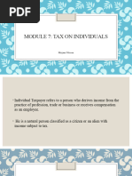 Module 3 Types of Income Taxpayers and Tax Computations | PDF | Taxes ...