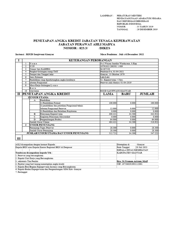 PAK Integrasi Dan Konversi Santika Januari - Oktober 2023 | PDF