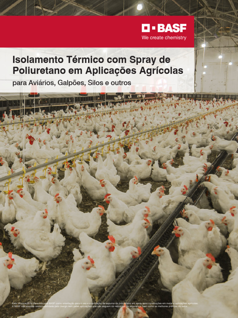 Elastospray Broschuere Avicultores PT | PDF | Poliuretano | Agricultura