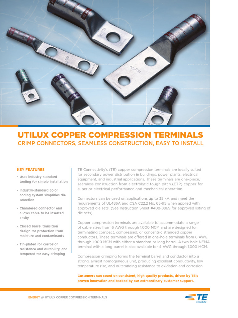 04 - Conectores Utilux | PDF | Electrical Connector | Building Materials