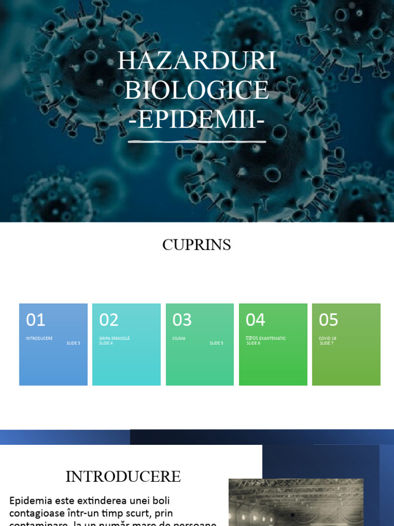 Hazarduri Biologice | PDF