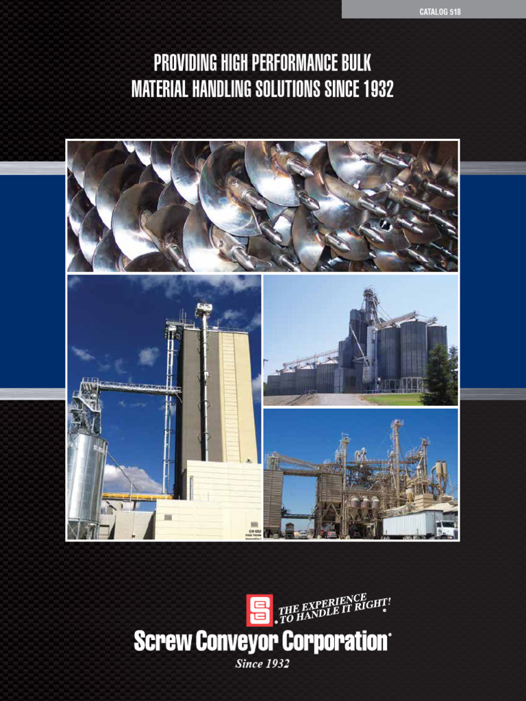 Screw Conveyor Corporation Capability Brochure | PDF | Screw | Elevator