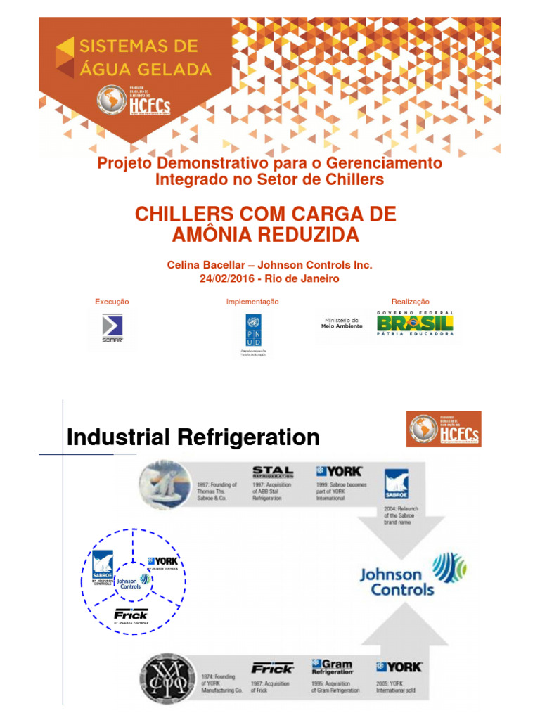 Chillers com Amônia: Eficiência e Sustentabilidade | PDF ...
