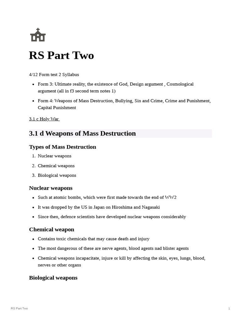 F4 Form Test 2 | PDF | Forgiveness | Punishments