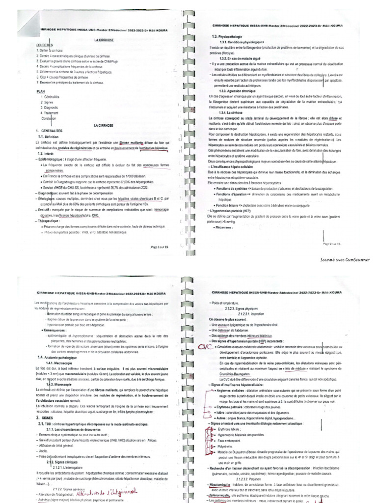 Cirrhose Hépatique | PDF