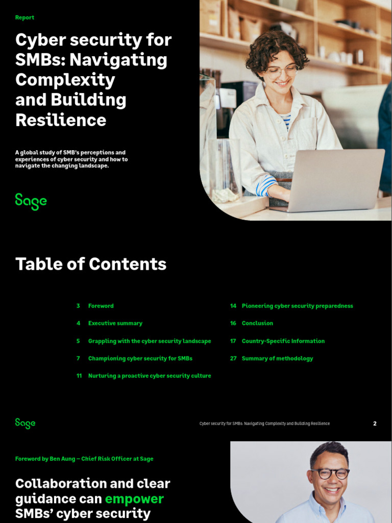 Sage Smbs Cyber Security Report GB | PDF | Computer Security | Security