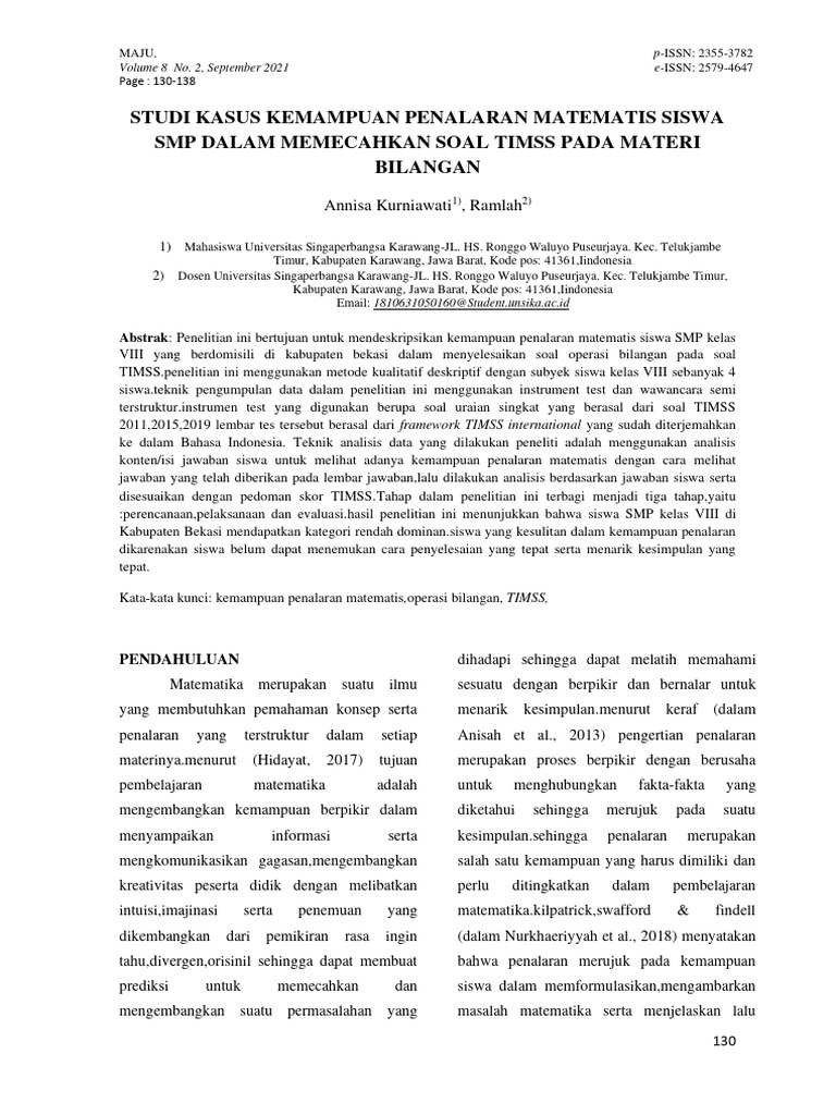 Contoh Study Kasus | PDF