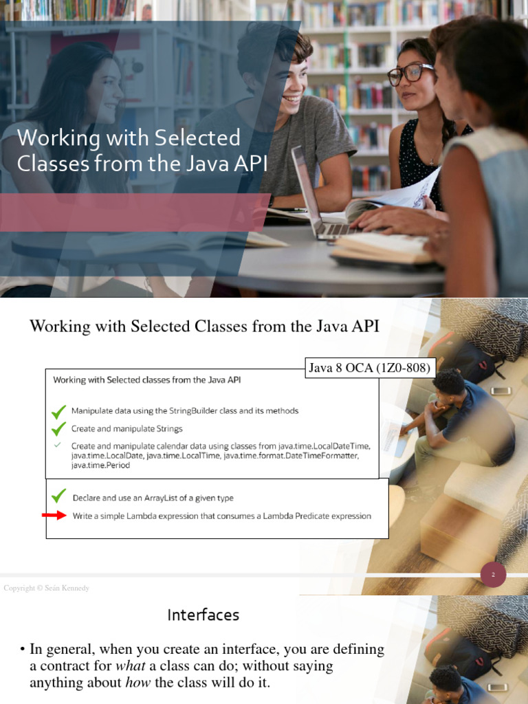 Lambdas Pdf Class Computer Programming Anonymous Function
