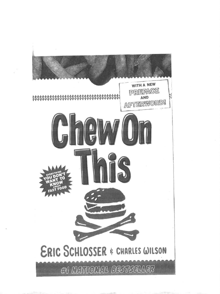 Chew On This, Chapter 4, P. 78-111 | PDF | French Fries | Taste