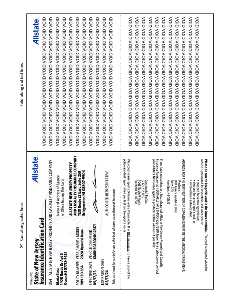 ID Card | PDF | Transport | Insurance