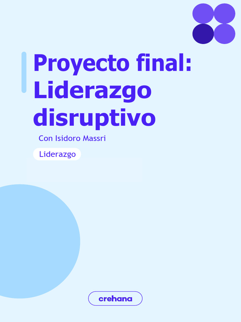 Proyecto-Final Entrega | PDF | Liderazgo | Creatividad