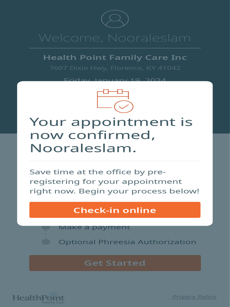 Phreesia Authorization for Previsits | PDF