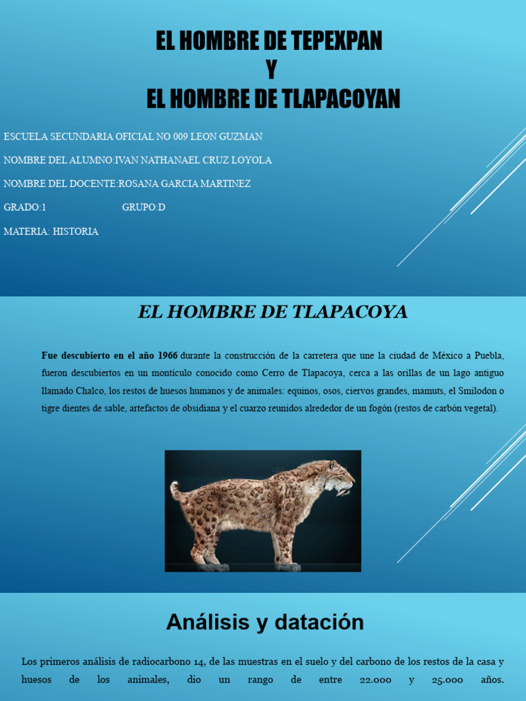 Hombre de Tepexpan | PDF