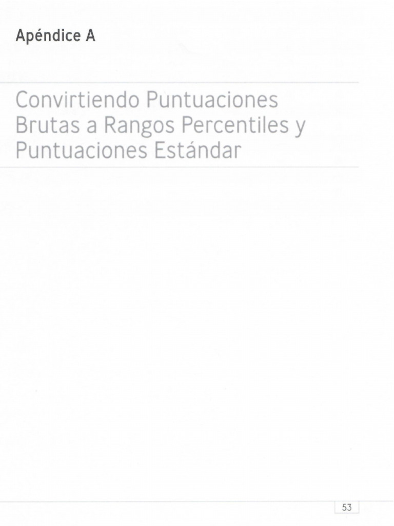 GARS-3S (Tablas de Conversión) | PDF