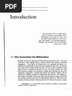 Mathematical Economics Course Guide | PDF | Mathematical Optimization | Mathematics
