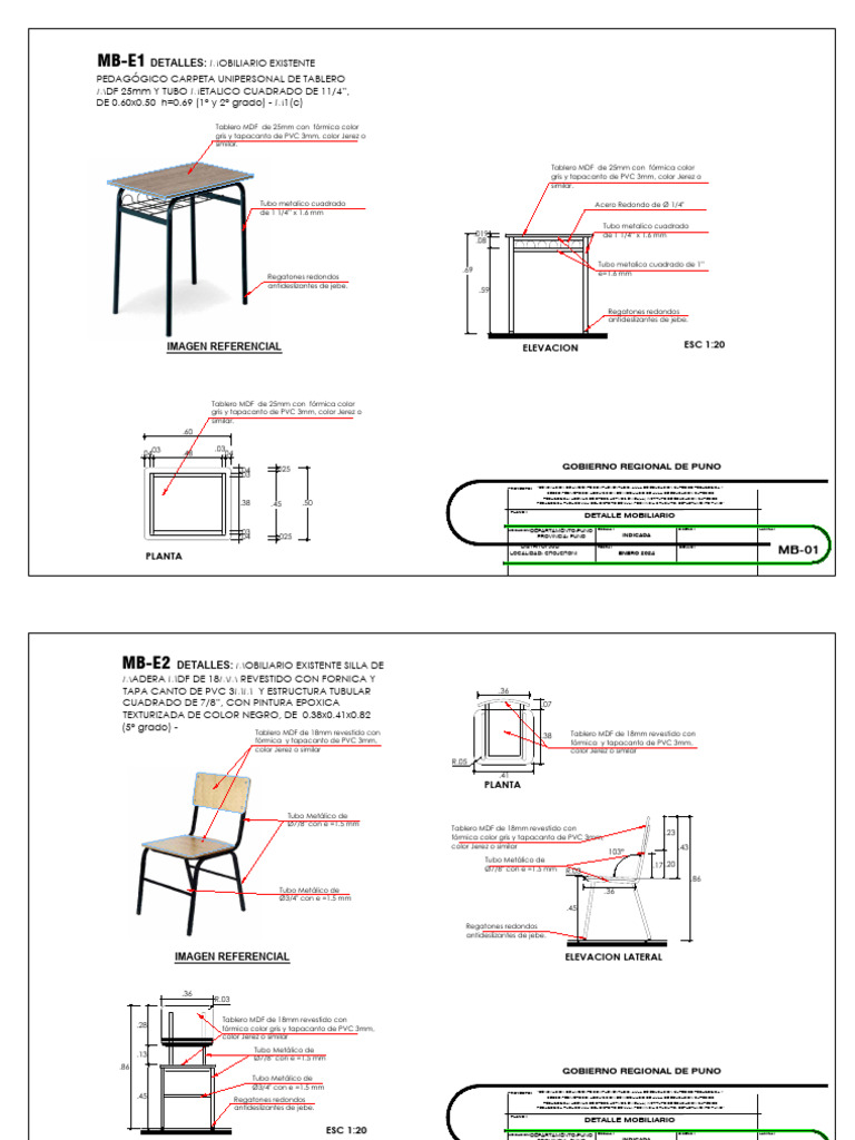 Imprimir Planos De Muebles Con Tubos De Pvc Melamina Diseño Y