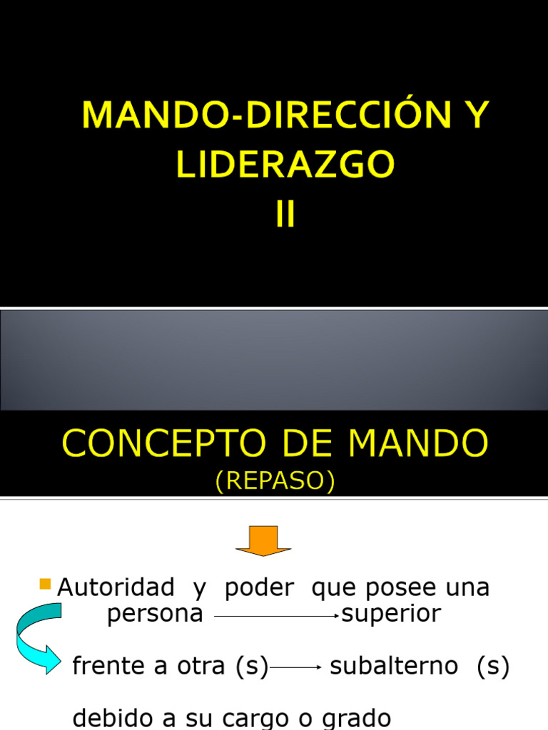 Mando - Dirección y Liderazgo (2) 2.007 | PDF | Business