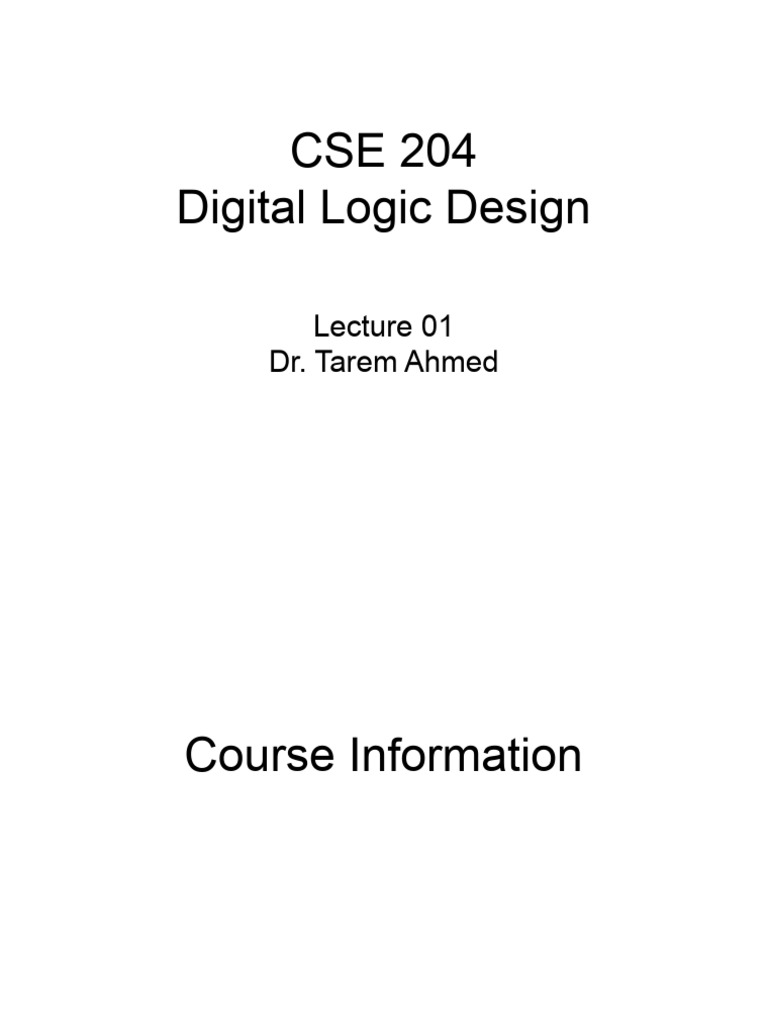 Lecture 01 | PDF Lecture 01 | PDF