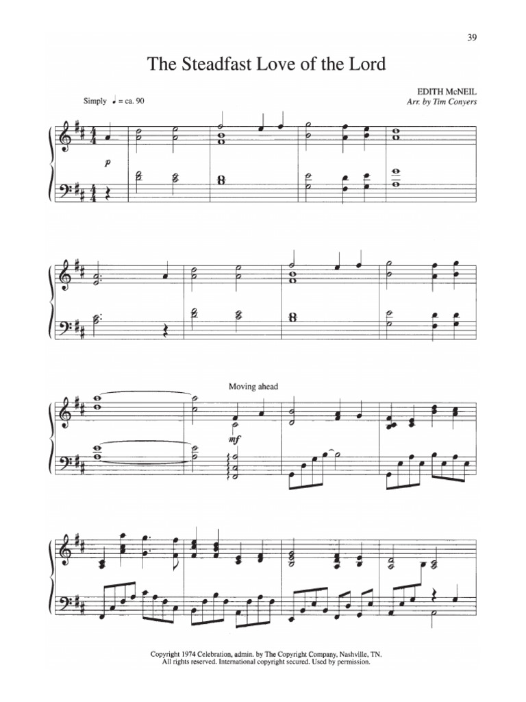 The Steadfast Love of The Lord - Pdfthe Steadfast Love of The Lord PDF | PDF